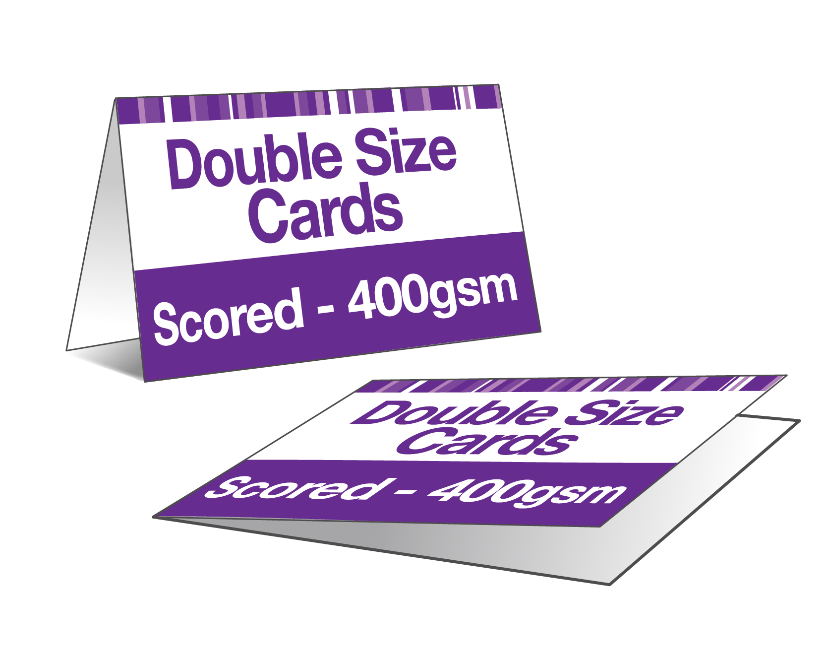 Double Size Cards, Scored - 400gsm_Fast Turnaround Card_Business Cards ...